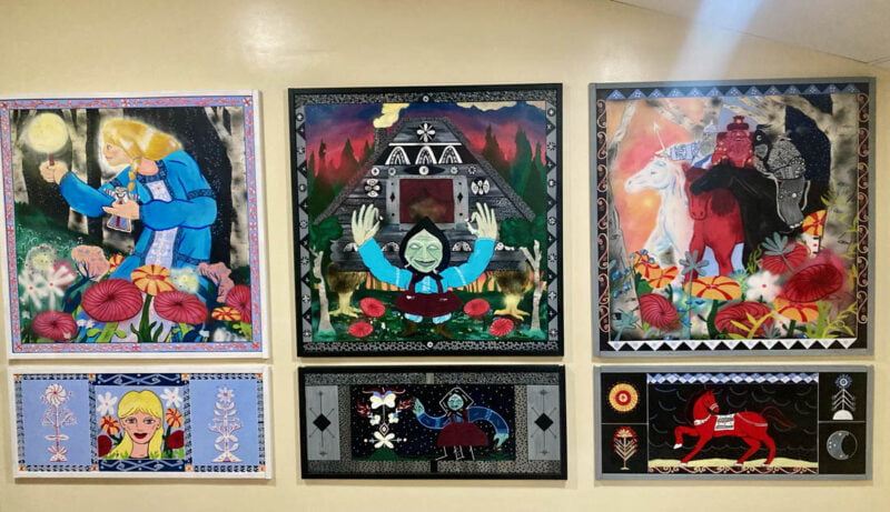Izba Fairy Tale Art by Dylan Griffith | Izba Spa Denver: Russian Banya ...